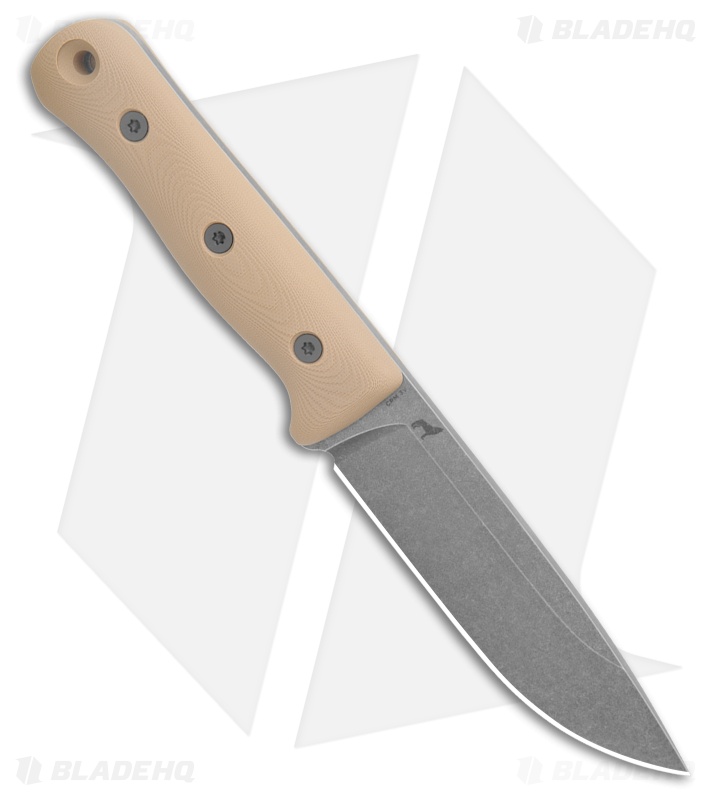 Reiff Knife F5 Field Survival Fixed Blade Coyote Tan G-10