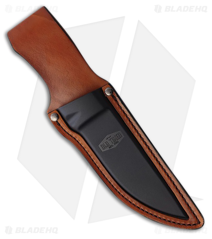 Old Timer Frontier Fixed Blade Knife Luxewood Gray