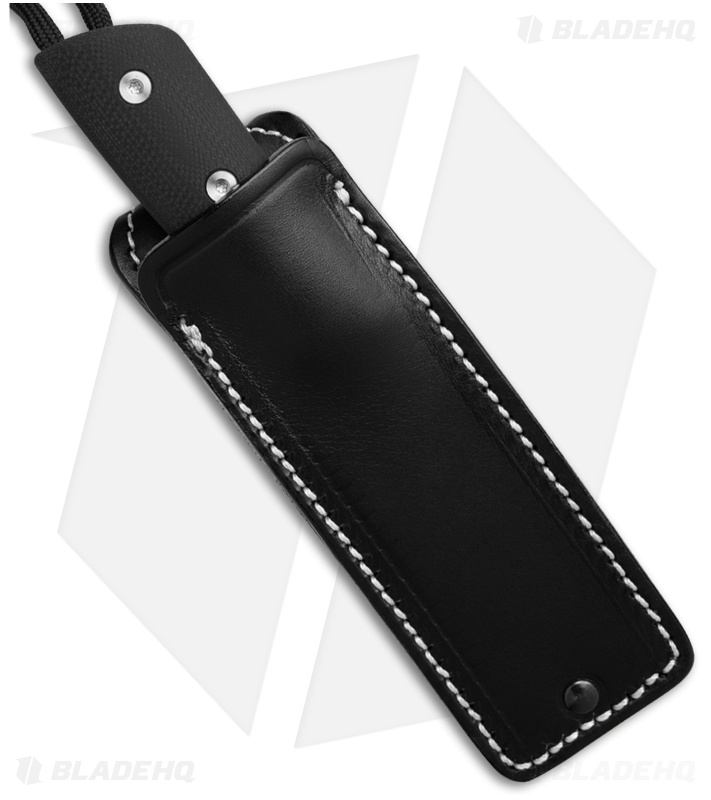 StraightLine EDC Digger Fixed Blade Knife Black G-10 SW