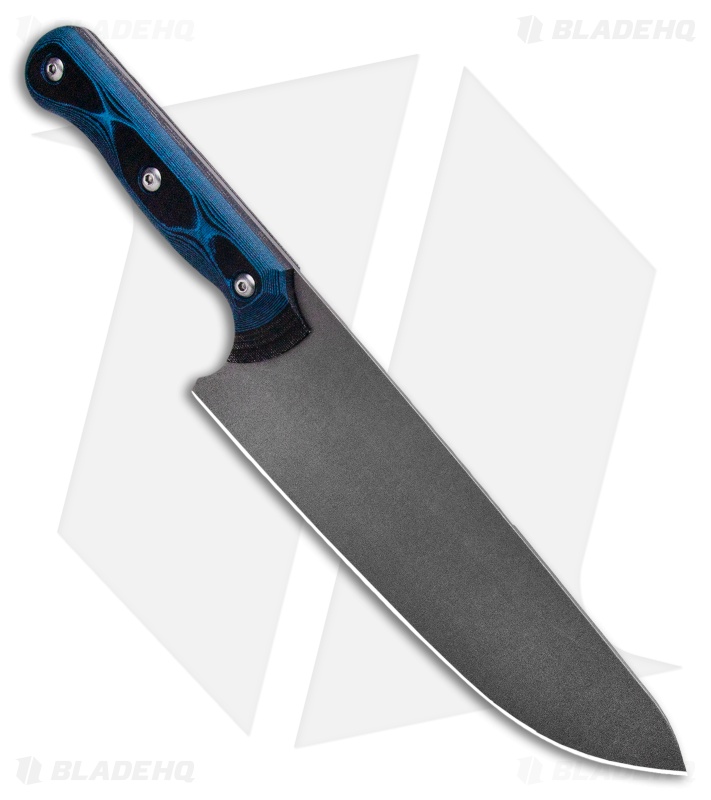 TOPS Knives Dicer 8 - Chef's Knife | Black/Blue G10 | Blade HQ