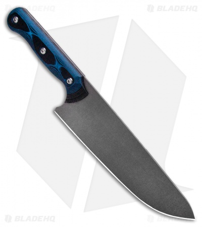 TOPS Knives Dicer 8 - Chef's Knife | Black/Blue G10 | Blade HQ