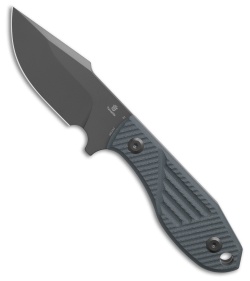 Tenable Knives Tiny Dancer Fixed Blade Knife Gray G-10 Gray