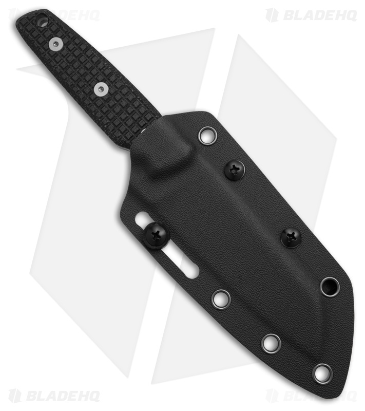 Vosteed Mink Fixed Blade Knife | Black Micarta + SW Nitro-V