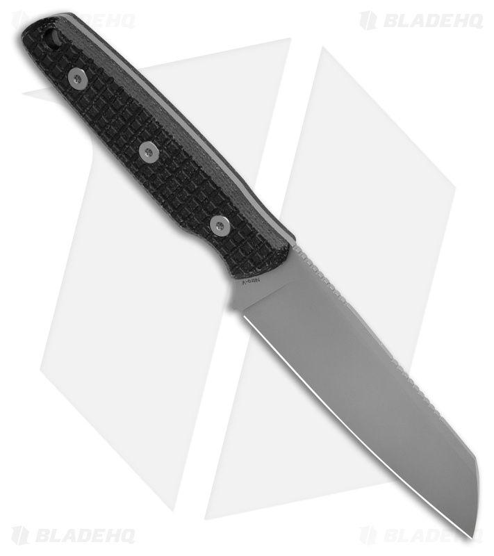 Vosteed Mink Fixed Blade Knife | Black Micarta + SW Nitro-V