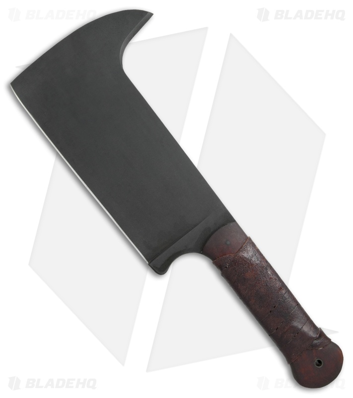 Winkler Knives TactiCleaver Fixed Blade Knife Maple/Leather (7.5 ...