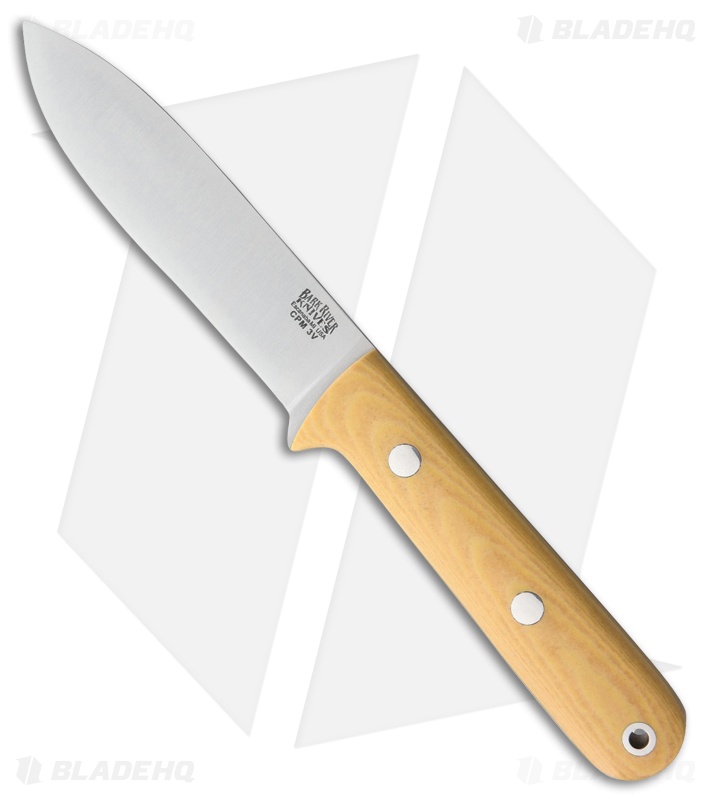 Bark River Mini Kephart Fixed Blade Knife Antique Ivory Micarta (3.75 ...
