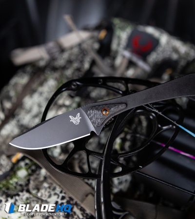 Benchmade Altitude Fixed Blade Knife (3" Black) 15200DLC - Blade HQ