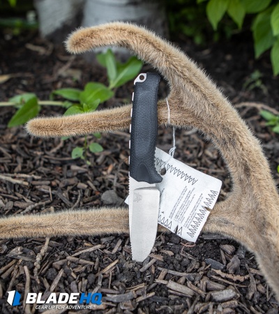 Benchmade Steep Country Knife Black (3.5" Stonewash) 15008-BLK - Blade HQ