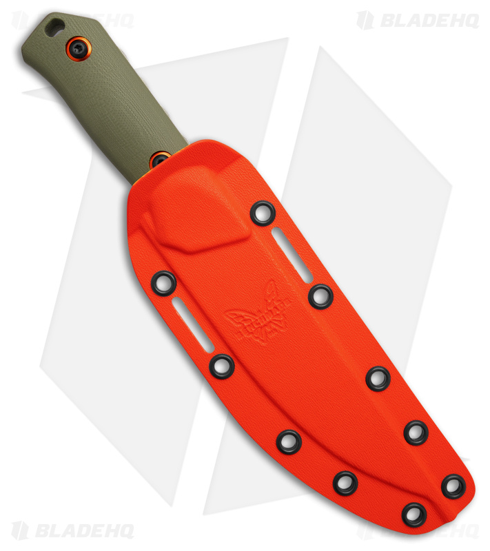 Benchmade Raghorn Hunting Fixed OD Green (Satin) - Blade HQ