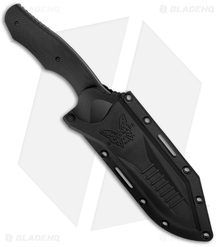 Benchmade 183 Contego Fixed Blade Knife (4.97" Satin) - Blade HQ