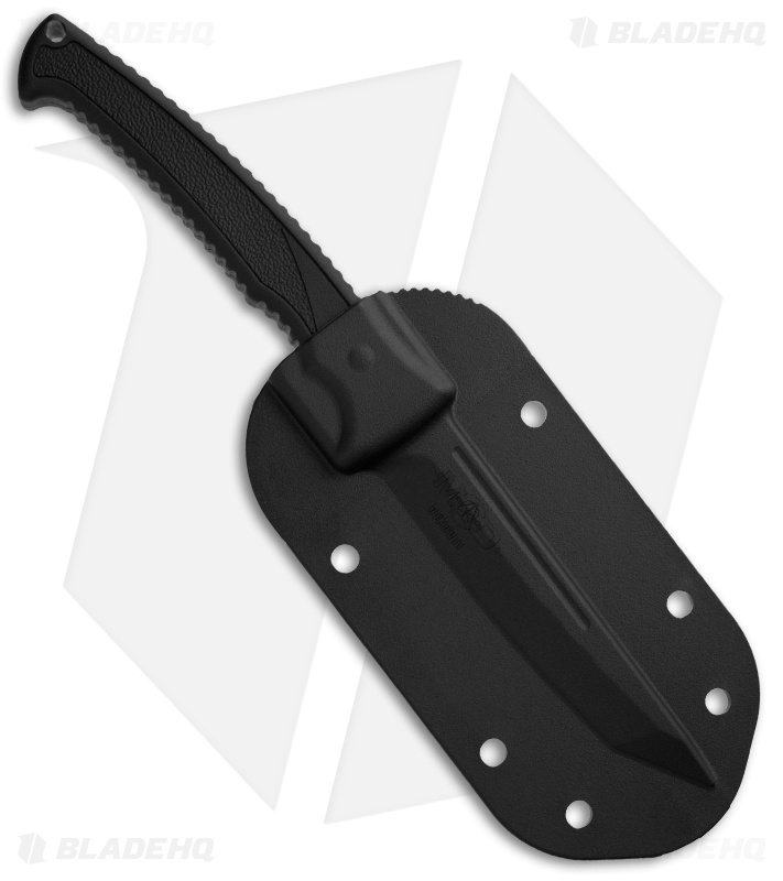 Blackhawk! Razorback Trocar Fixed Tactical Knife (3.875" Black Plain ...