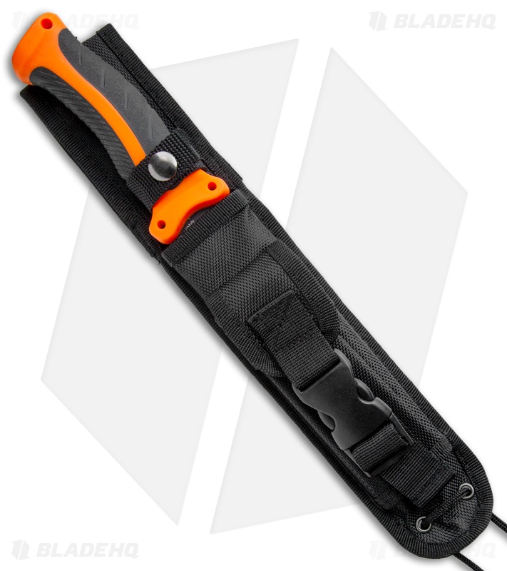 Boker Magnum FFB Fixed Blade Knife Orange Plastic (7.25" Black) 02MB204 ...