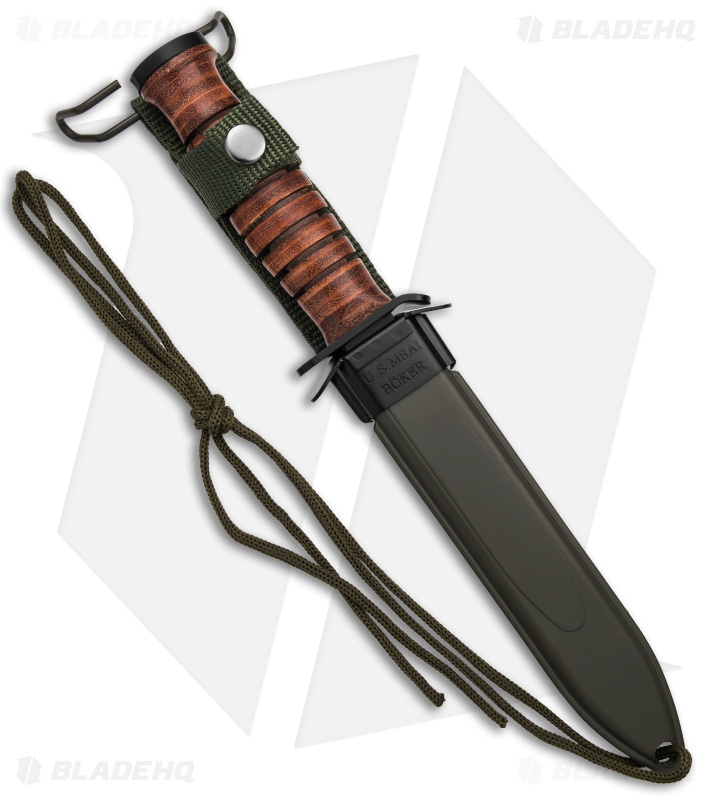 Boker Plus M3 Trench Fixed Blade Knife | Black Bayonet | Blade HQ