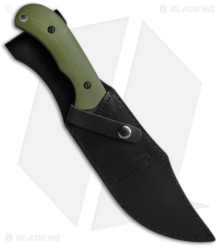 Boker Plus Dragon Slayer Knife Green G-10 (7.25" Acid SW) 02BO650 ...
