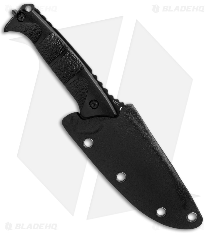 Boker Plus RBB EDC Fixed Blade Knife (3.5" Black) 02BO050 - Blade HQ