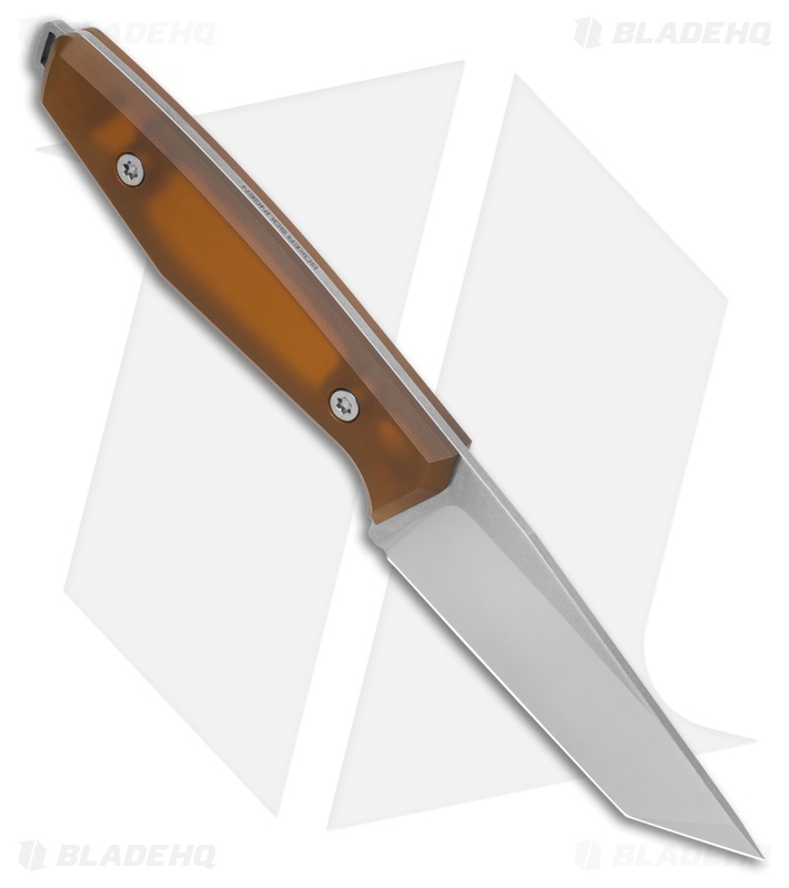 Boker AK1 Fixed Blade Knife Yellow Ultem MagnaCut Satin