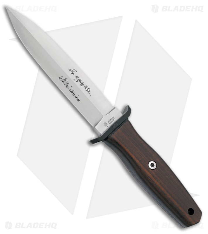 Boker Applegate-Fairbairn Premium Fixed Blade Knife Grenadill Wood (5.9 ...