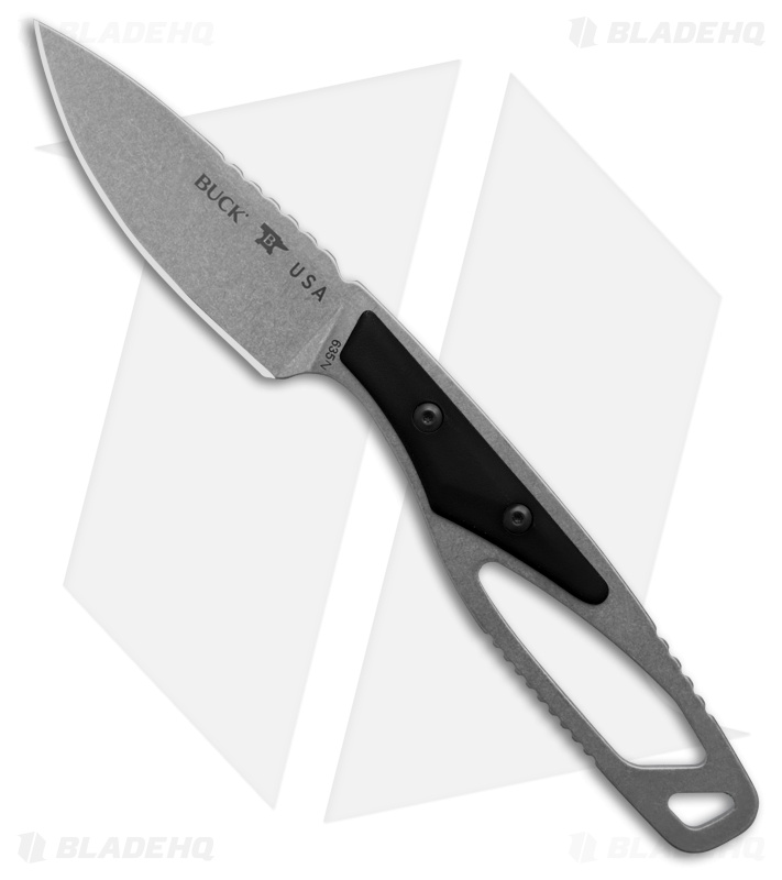 Buck Knives Paklite Field Kit Black Set of 2 Fixed Blades