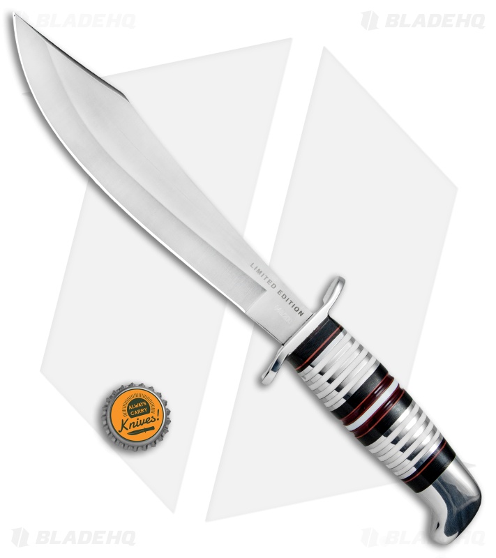 Buck Scarlet Scimitar L.E. Legacy Edition Fixed Blade Knife Micarta (7. ...