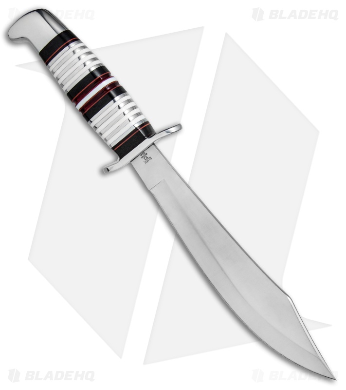 Buck Scarlet Scimitar L.E. Legacy Edition Fixed Blade Knife Micarta (7. ...