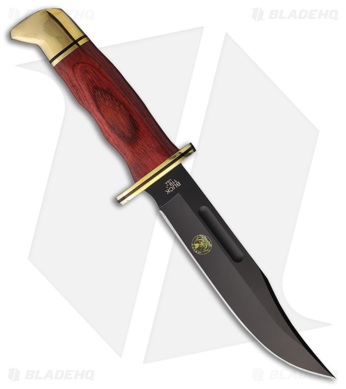 Buck 119 Special Alaskan Guide Knife DymaLux Cocobolo Black