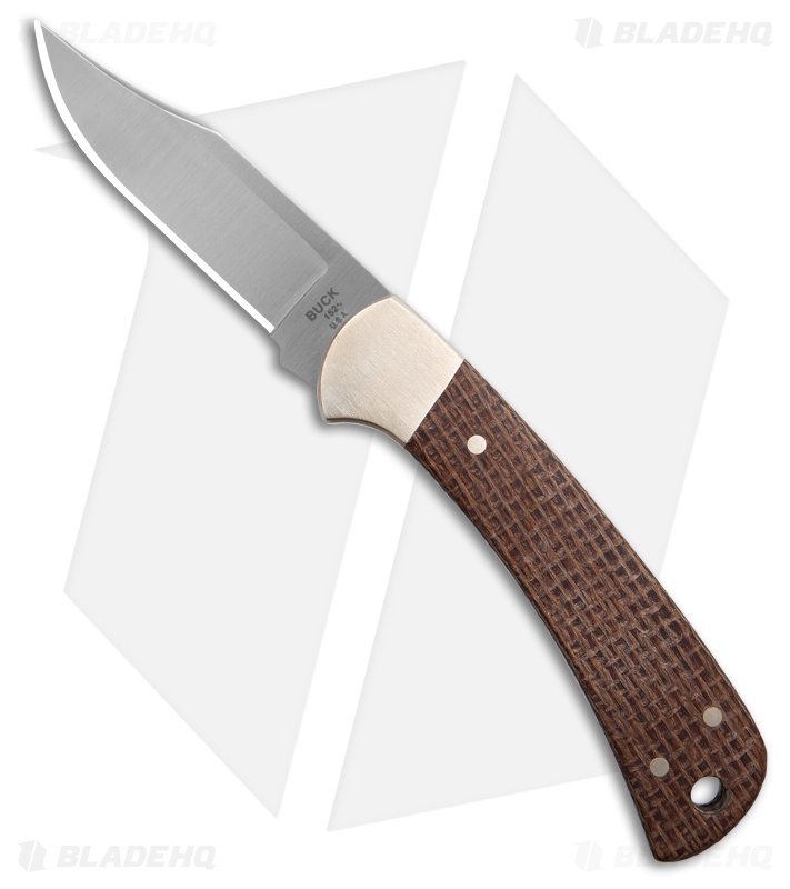 Buck Knives 152 Ranger Fixed Blade Knife Burlap Micarta