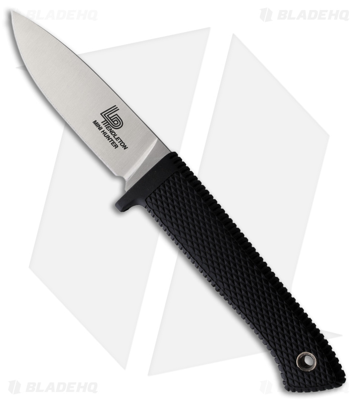 Cold Steel Pendleton Mini Hunter Knife Black (SW) - Blade HQ