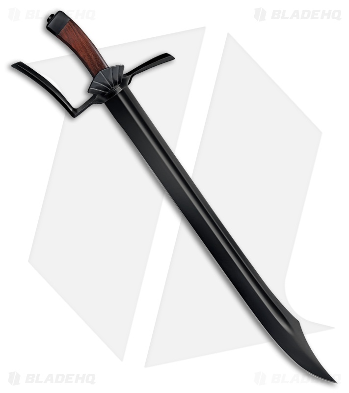 Cold Steel MAA Messer Sword w/ Rosewood Handle (22" Black) 88GMSSM ...