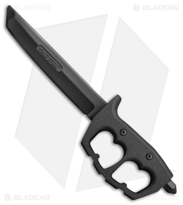 Cold Steel Trench Knife Trainer Tanto Fixed Blade Knife (7.6" Black ...