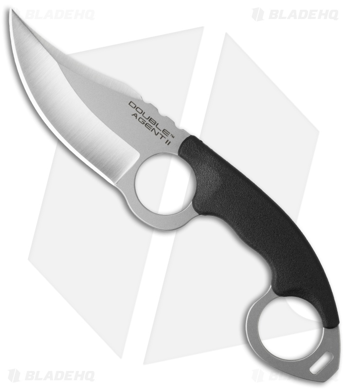 Cold Steel Double Agent II Neck (3" Satin) - Blade HQ