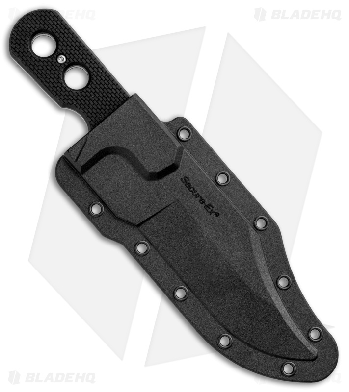 Cold Steel Mini Tac Bowie Knife Black (3.6"BB) - Blade HQ