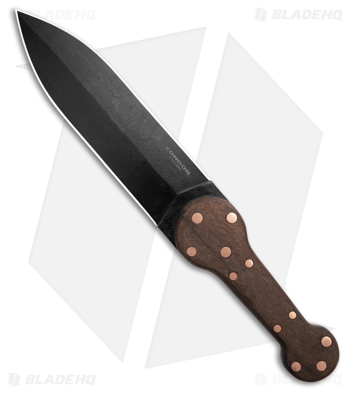 Condor Trade Dag Fixed Blade Knife Walnut - Blade HQ