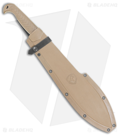 Condor Terrachete Machete Fixed Blade Knife HIP Desert (14.6" Natural ...