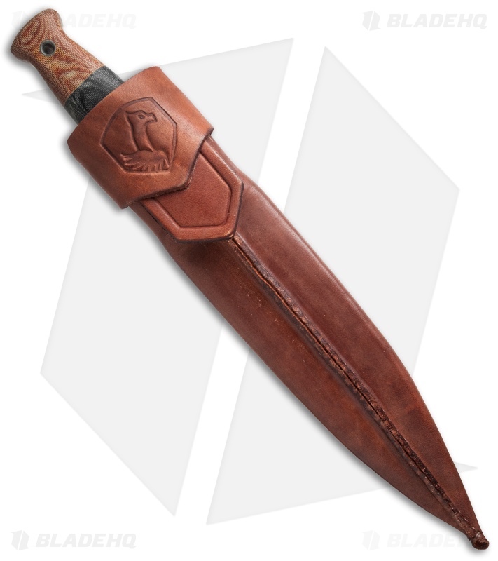 Condor Primitive Bush Knife Carbon Steel Micarta (8" Bead Blast) CTK242 ...