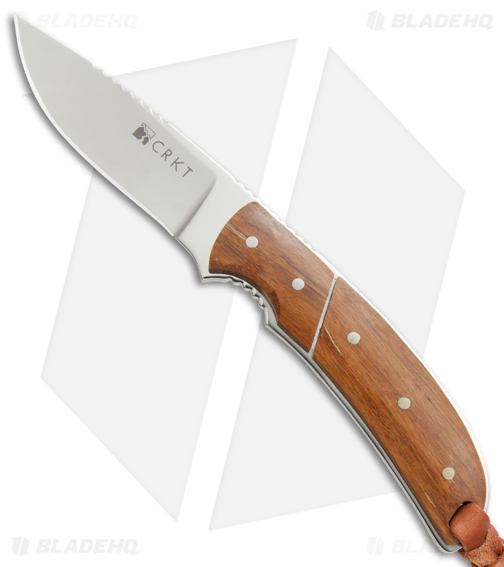 CRKT Kilbuck Signature Fixed Blade Knife Bamboo (3.3" Mirror) 2810 ...