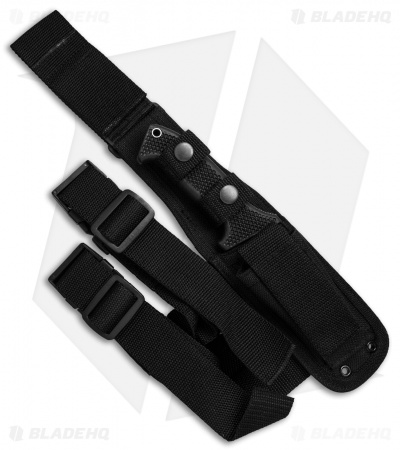 CRKT M60-14NK SOTFB Fixed Blade Knife Tanto (4.38" Black Serr) - Blade HQ