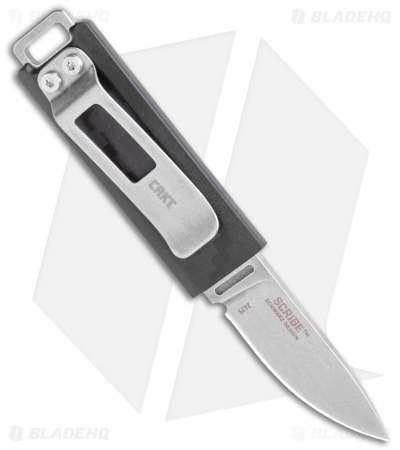 CRKT Scribe - Fixed Blade Knife | Black GRN | Blade HQ