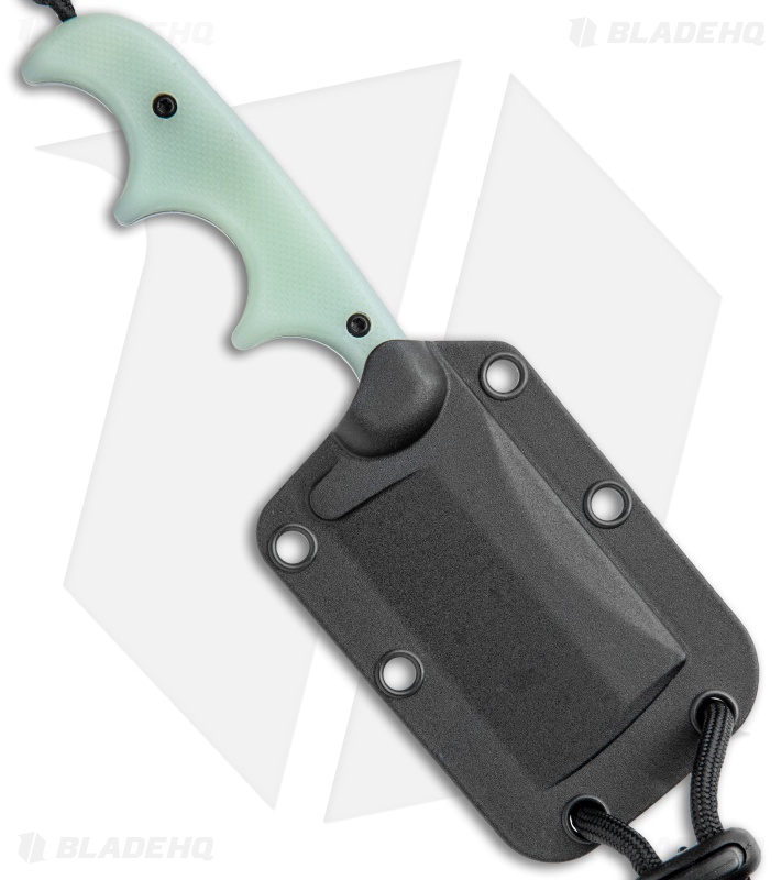 CRKT Folts Minimalist Cleaver Neck Knife Natural G-10 (2.1" Black ...