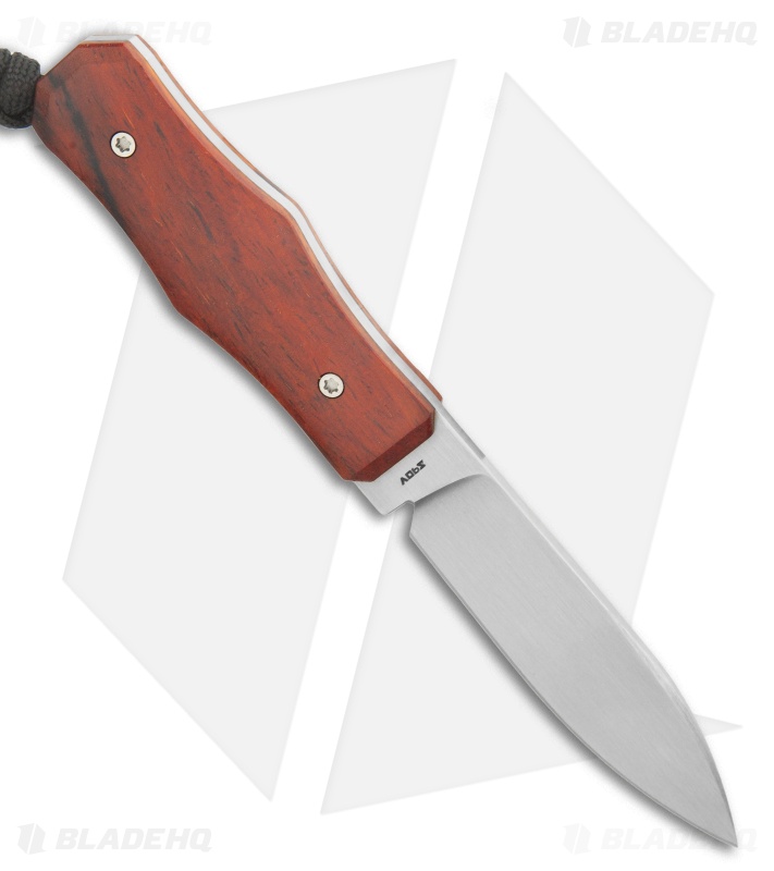 Jack Wolf Knives Vampire FIXedc Knife Rosewood Satin