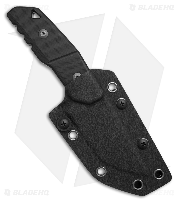 Kizer Quartz Fixed Blade Knife Black G-10