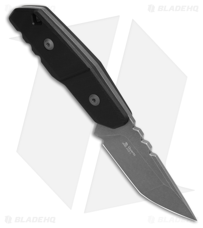 Kizer Quartz Fixed Blade Knife Black G-10