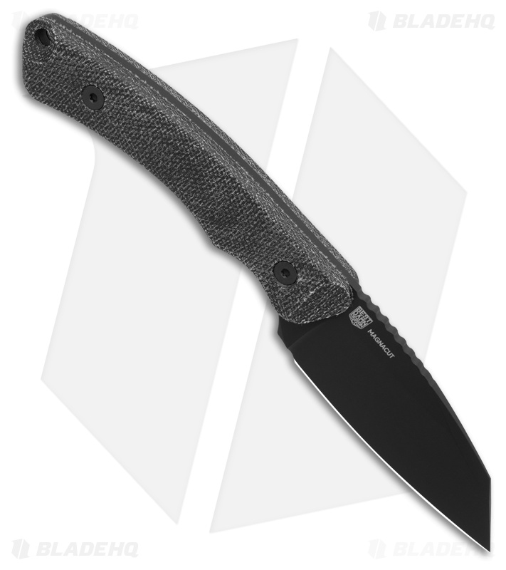 Tactile Knife Co. Redhawk Knife Black Micarta Black Leather