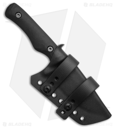 The Wizard Forge Goblin Fixed Blade Knife Black G-10