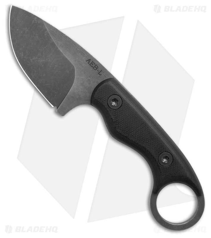 The Wizard Forge Gremlin Fixed Blade Knife Black G-10