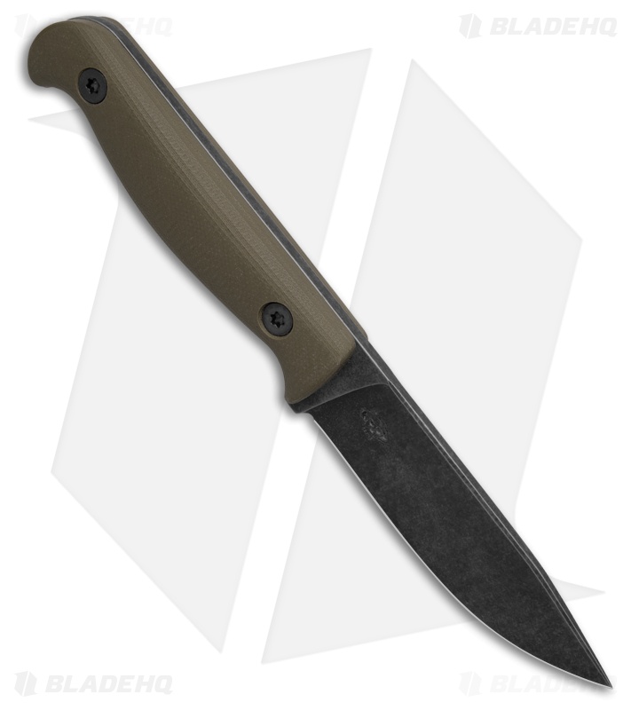 The Wizard Forge Marshall Fixed Blade Knife OD Green G-10