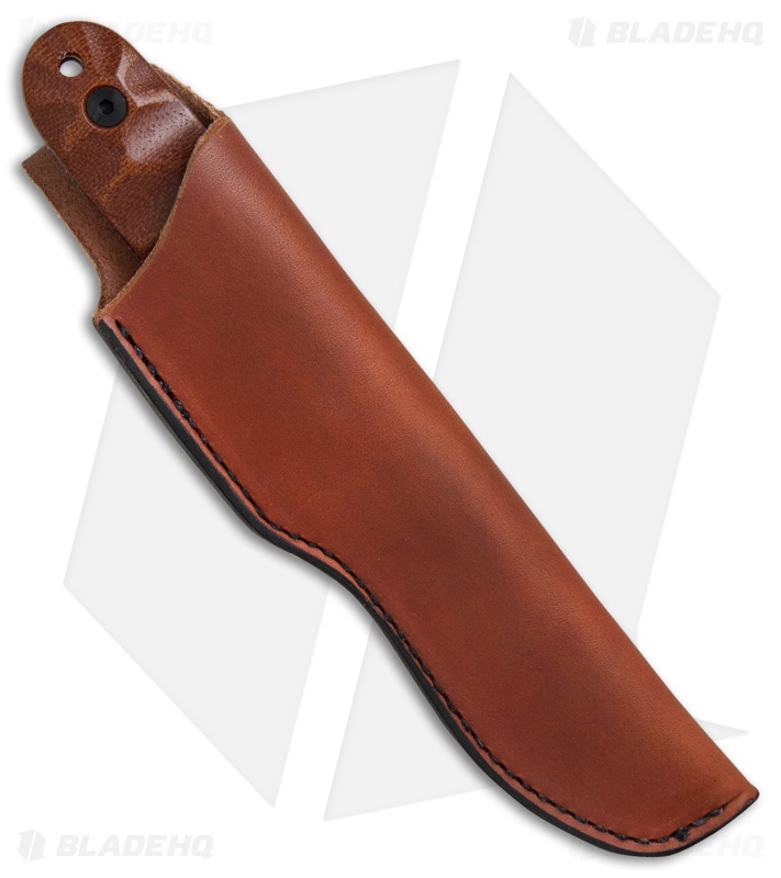 ESEE Camp-Lore PR4 Fixed Blade Knife Brown Micarta (4.1" Black SW ...