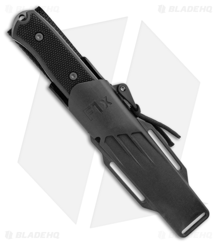 Fallkniven F1X Fixed Blade Knife Thermorun (4" Tungsten Carbide) - Blade HQ