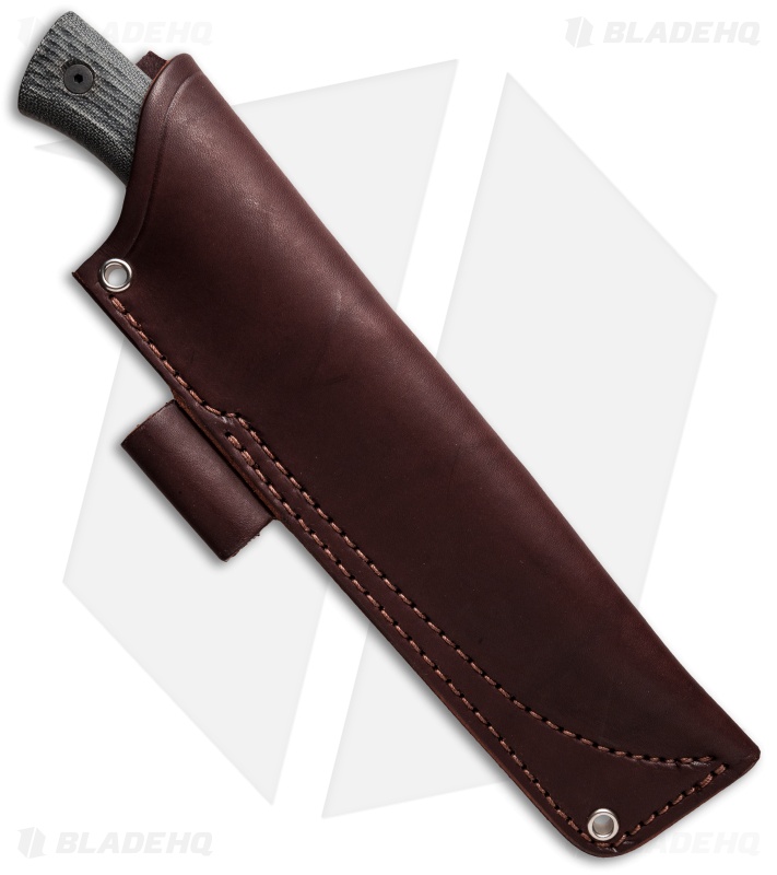 Fiddleback Forge Production Duke Knife Black Canvas Micarta (5.5 ...