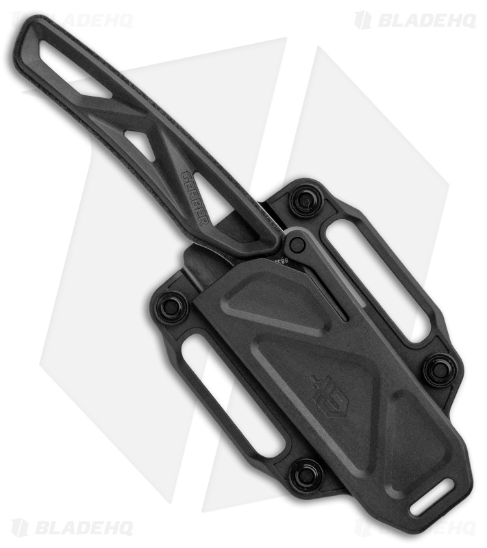 Gerber EXO-MOD Caper Fixed Blade Knife Black (Stonewash) 30-001801 ...