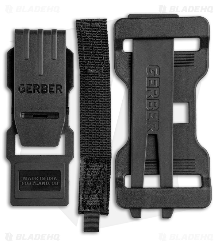 Gerber Principle Fixed Blade Knife Black Rubber (3" Stonewash 420HC) 30 ...